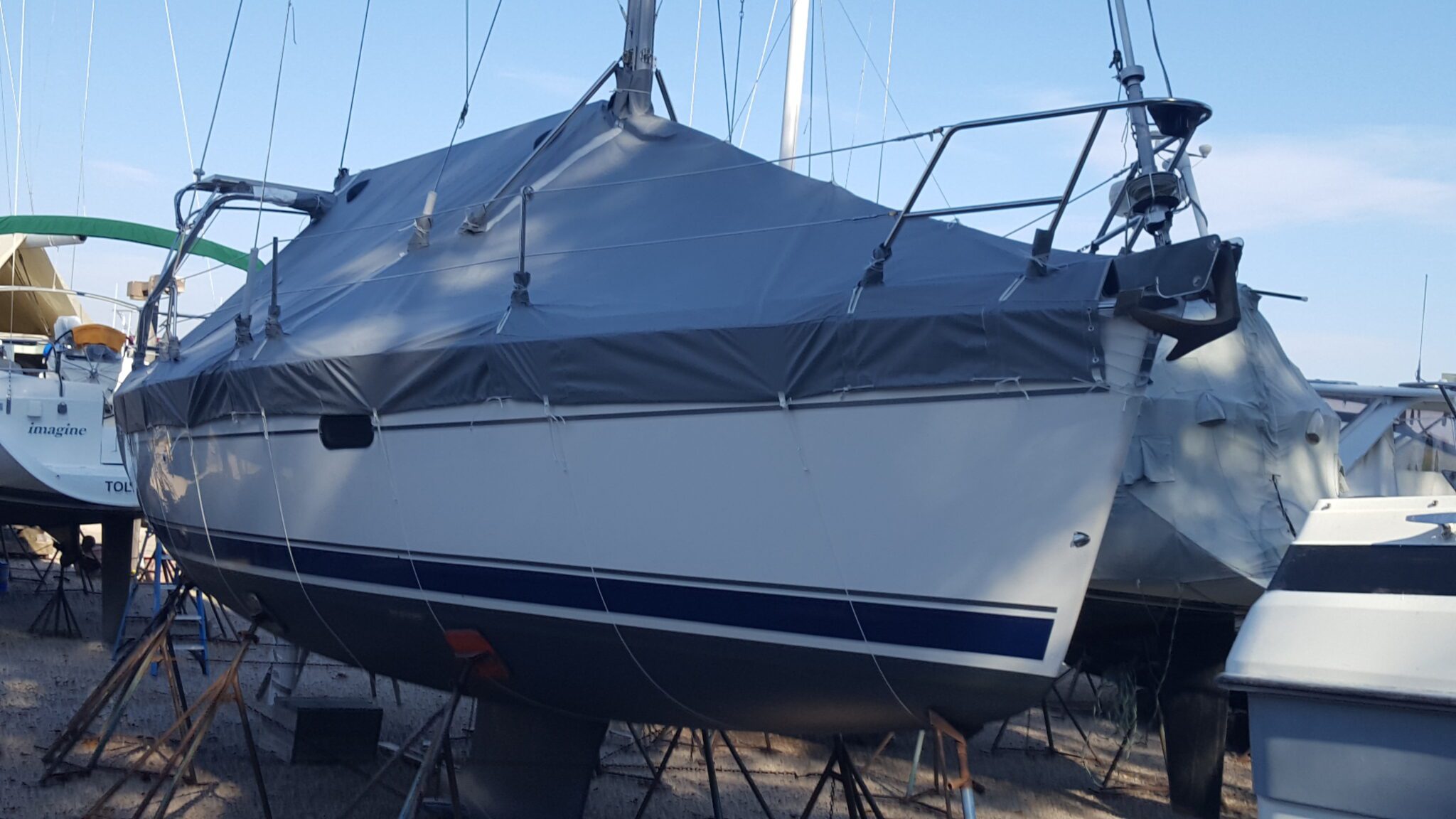 Hunter 356 - Boom Tent Winter Cover - Kinder Industries